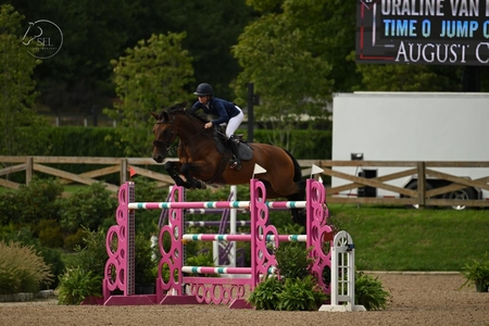 Alise Oken won the $32,000 Welcome Stake at Old Salem