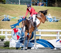 Frankie Thieriot Stutes on Chatwin wins the CCI3*Eventing National ...