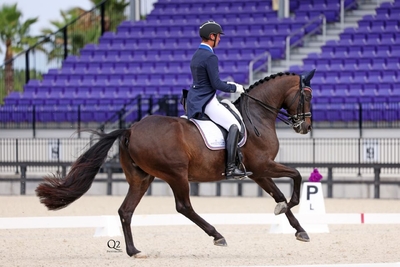 Christian Simonson and Ashley Holzer win at WEC dressage