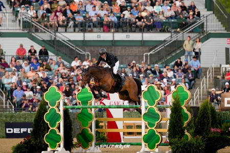 Conor Swail won the $225,000 Grand Prix on Saturday evening of the ...