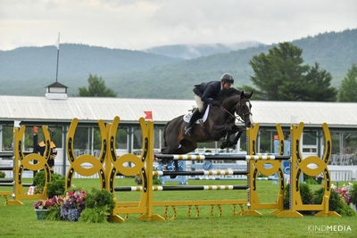 Devin Ryan places first & second in 1.35m at Lake Placid