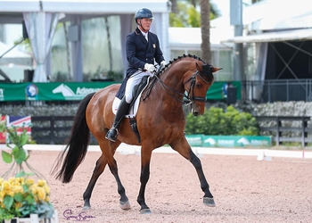 Father and son Jan and Benjamin Ebeling win at Global Dressage