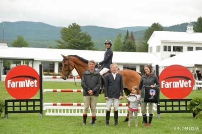 Laura Chapot won the $30,000 Open Jumper Classic at Lake Placid