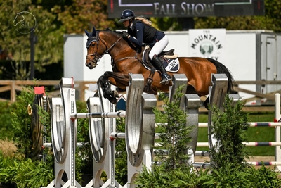 Laura Skowlund won at Old Salem's first September Horse Show
