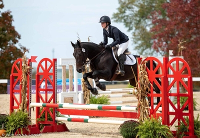Claudia Dollinger and Hugh Cann collaborated to win the Retired Racehorse Project Makeover