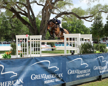 Lisa Goldman-Smolen won the $300,000 Grand Prix at HITS Ocala