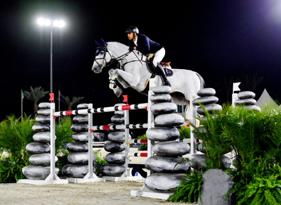 Nayel Nasser won the $221,600 Greater Palm Springs CSI5* Grand Prix