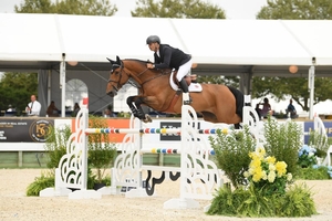 Christian Coyle and Rodrigo Pessoa win at the Hampton Classic
